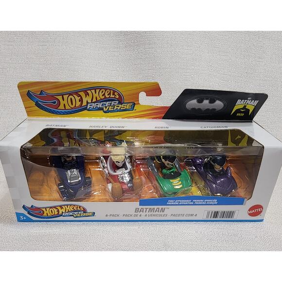 Hot Wheels | Toys | Hot Wheels Batman Racerverse 4 Car Set | Poshmark